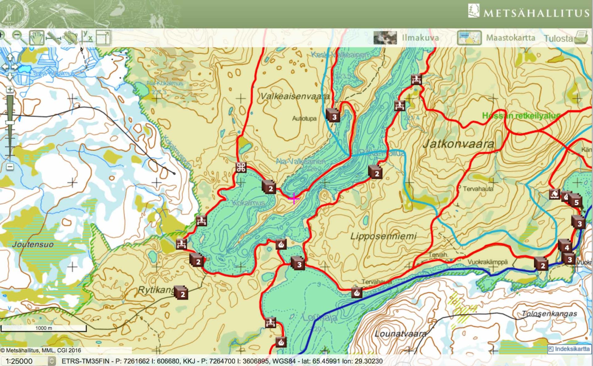 Retkikartta-palvelun suosio huimassa kasvussa - Retki-lehti